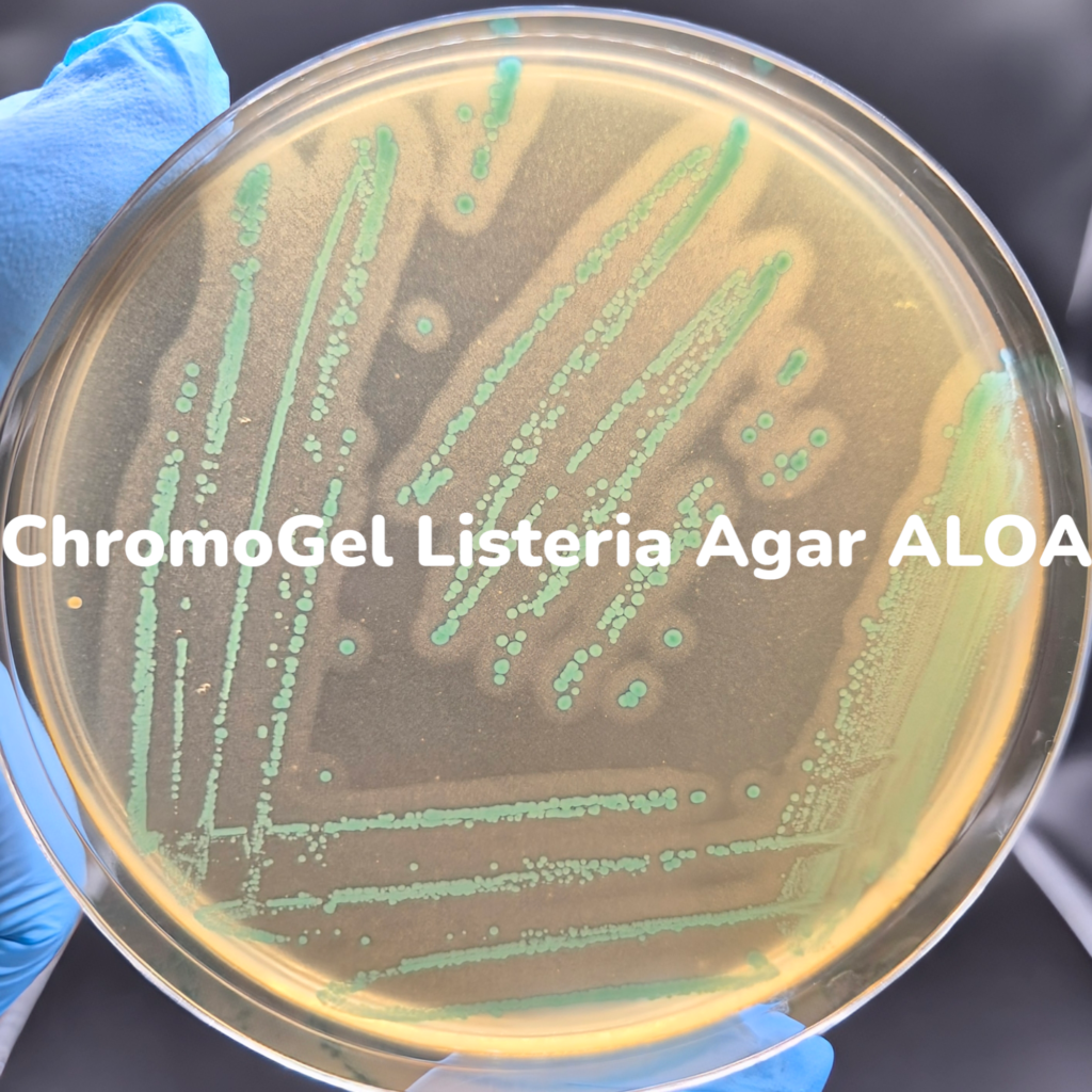 ChromoGel™ Listeria Agar Base (ALOA) acc ISO 11290 (TDS) # - ALPHACHEM